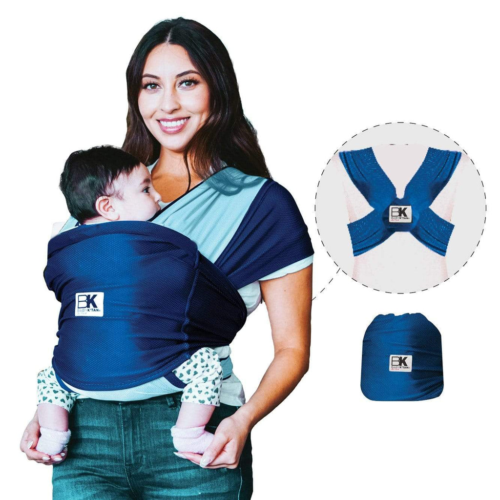 Baby K’tan Active Oasis Baby Carrier - Blue/Turquoise | Baby K'tan